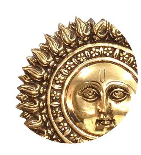 Brass Surya Vaastu Wall Hanging Shree Kala