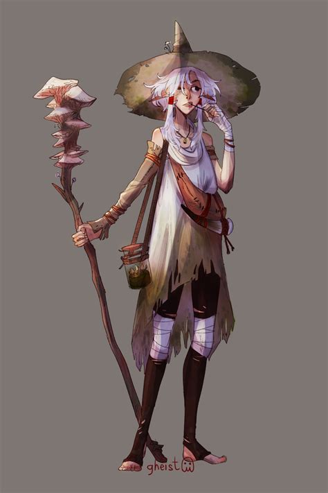 Oc Amanita A Circle Of Spores Druid Artofit