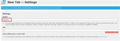 Change New Tabs In Firefox To Display Custom Pages And Colors With This Add On I Have A PC