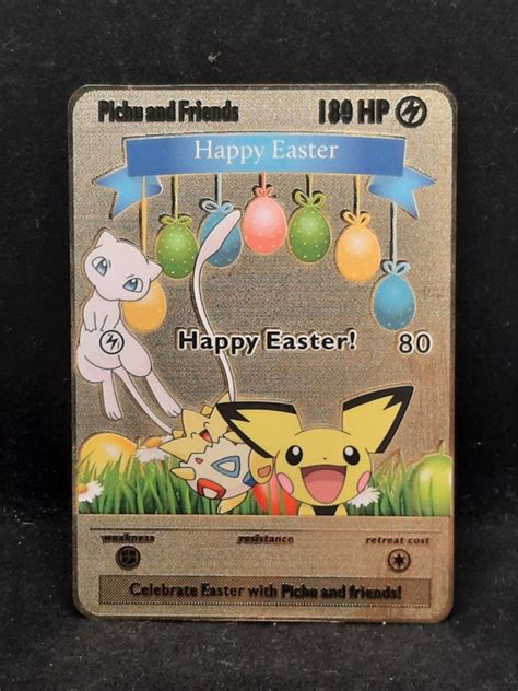 Pichu Ex Card