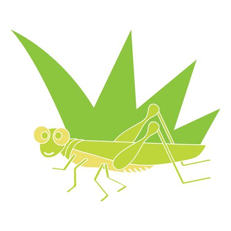 Grasshopper Vector Element 14825087 Vector Art At Vecteezy