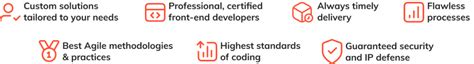 Exclusive Front End Development Services Per Your Request