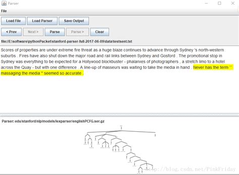 Windows 下 使用stanford Parser的方法 Csdn博客