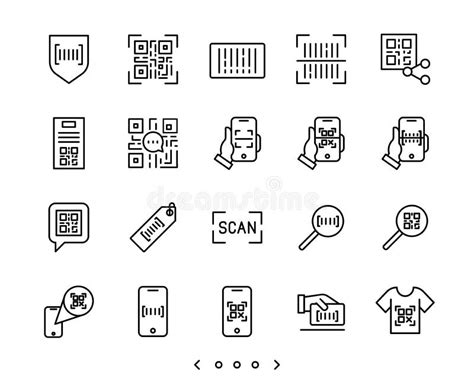 QR Code Scan Stock Vector Illustration Of Link Technology 35460334