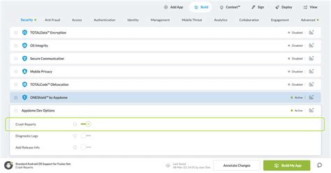 appdome crash reports for android and ios apps