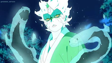 Mitsuki Sage Mode Boruto Manga Colored By Ferneearts On Deviantart