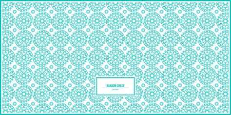 Random Cirlce Shape Pattern With Colorful Turquoise 15600691 Vector Art