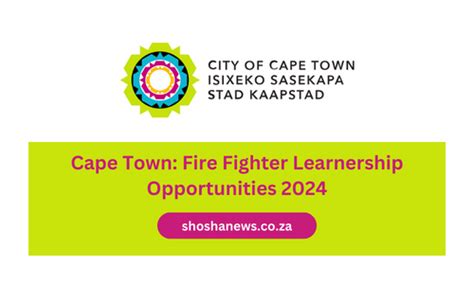 Cape Town Fire Fighter Learnership Opportunities 2024