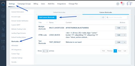 How To Create Custom Shortcodes Vbout Help Center
