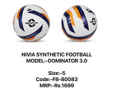 Rubber Synthetic Nivia Sports Size 5 At ₹ 1050piece In Pune Id