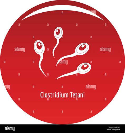 Clostridium Tetani Icon Simple Illustration Of Clostridium Tetani
