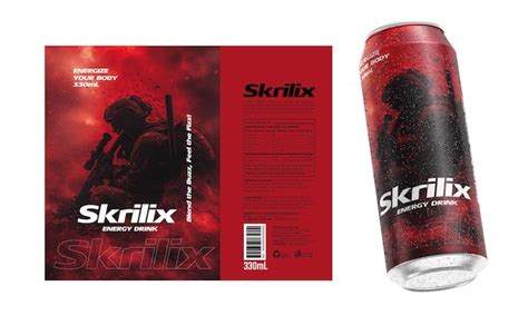 Modern Energy Drink Label Design Vectors And Illustrations For Free Download