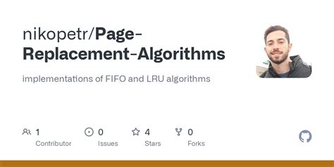 Github Nikopetr Page Replacement Algorithms Implementations Of Fifo And Lru Algorithms