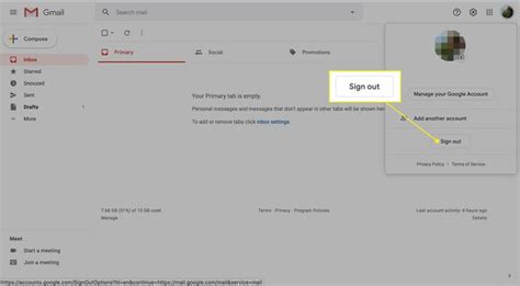 How To Sign Out Of Gmail