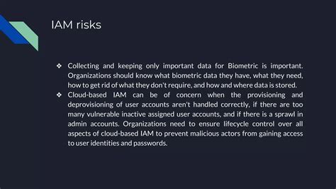 Identity And Access Management Pptx