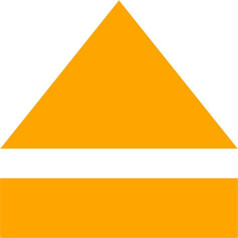 Orange Eject 2 Icon Free Orange Eject Icons