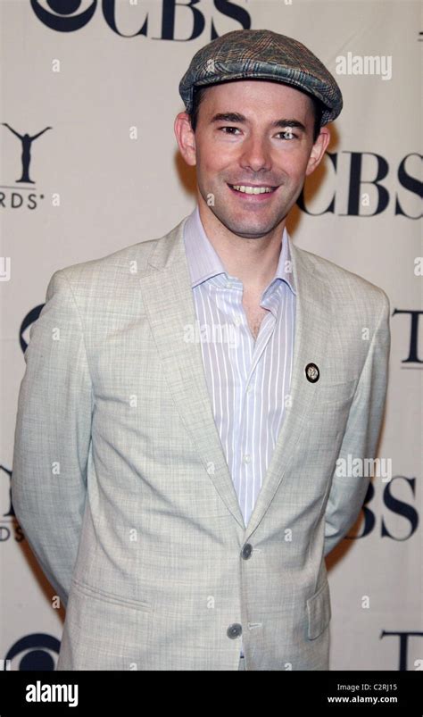 Daniel Evans Tony Awards Meet The Nominees Reception At The Hilton Hotel Arrivals New York