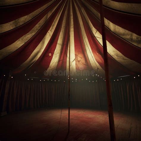 Circus Tent Interior Backdrop