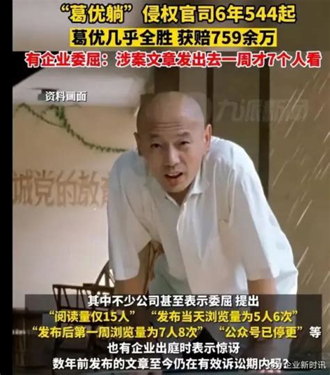 葛优状告企业乱用“葛优躺”被罚759万，明星肖像乱用危害大财经头条