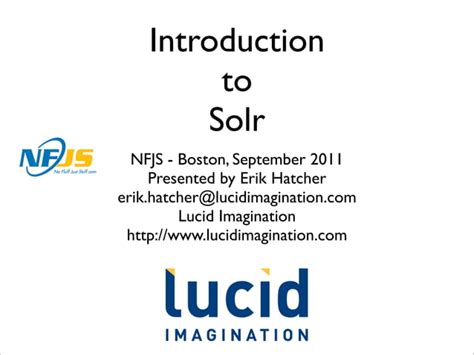 Introduction To Solr Ppt Introduction To Solr Ppt