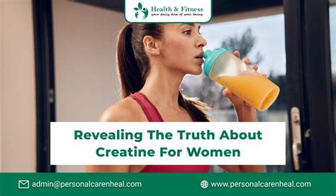 Revealing The Truth About Creatine For Women