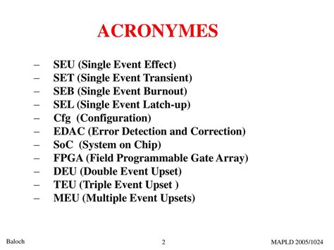 design of a ‘single event effect mitigation technique for