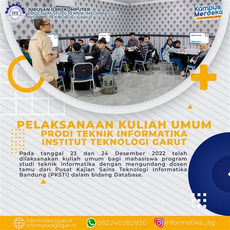 Kuliah Umum Basis Data Bagi Mahasiswa Prodi Teknik Informatika Teknik