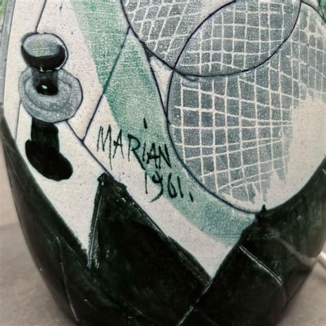 Scandinavian Ceramic Floor Lamp By Marian Zawadzki For Tilgmans 1961