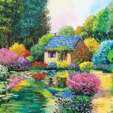 Little House In The Wood Art Print By Jean Marc Janiaczyk Icanvas