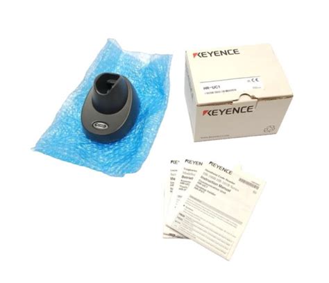 Keyence Hr Uc1 Communication Unit Charging Station For Hr 100 Barcode