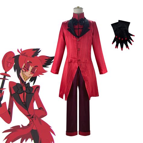 Аніме Hazbin Cosplay Hotel Alastor Cosplay Costume Уніформа Party With