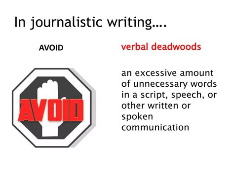 Basic Journalistic Writing Pptx
