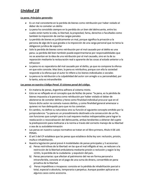 Penal 2 Pdf Castigos Derecho Penal