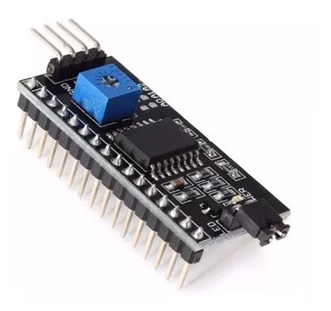 módulo serial i2c display lcd 1602 ou 2004 para arduino mercadolivre
