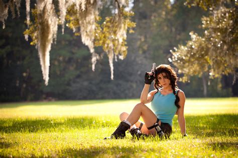 Lara Croft Cosplay Kristen Hughey By Jmnettlesjr On Deviantart