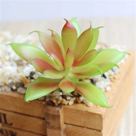 Мини Искусственные влагозапасающие растения для украшения дома зеленый пластик искусственный