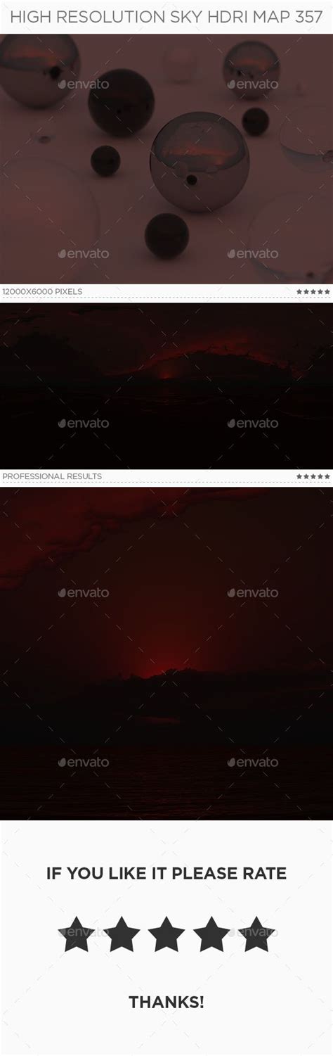 High Quality Sky HDRi Map
