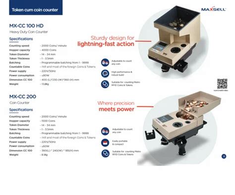 Coin Counting Machine Heavy Duty Token Cum Coin Counter Manufacturer From Chennai