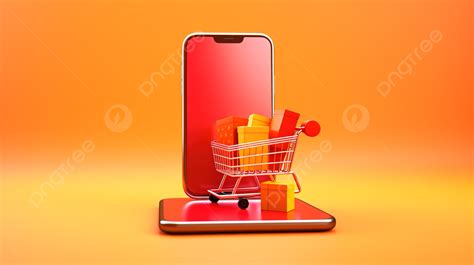 온라인 쇼핑 앱 개념의 3d 렌더링 전화 Ui 모바일 Ui 앱 화면 배경 일러스트 및 사진 무료 다운로드 Pngtree