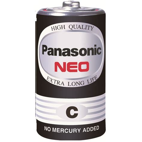 ถ่านไฟฉาย ถ่านโทรโข่ง Panasonic Neo Size C 1 5v Panasonic Neo Battery