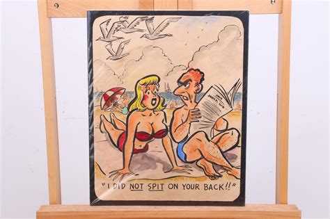 Original Cartoon Illustration Attributed To Bill Wenzel 194361