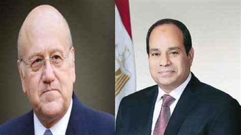 رئيس حكومة لبنان يهنئ الرئيس السيسي هاتفيا بفوزه بفترة جديدة مصراوى