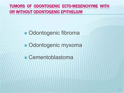 Odontogenic Tumor 2022pptx Dental Health Diseases And Conditions