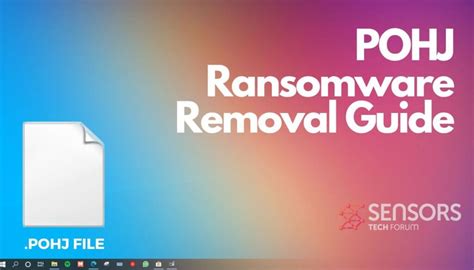 Pohj Virus Pohj Files Remove Decrypt Guide Free Fix How To