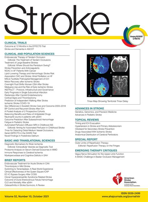 Drugs Associated With Ischemic Stroke Stroke