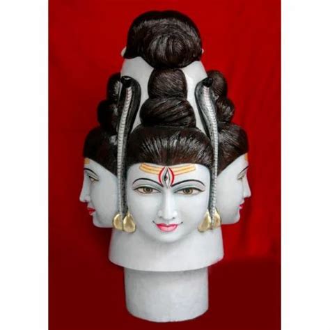 White Marble Shiva Statue At Rs 65560 In Jaipur ID 17939390212