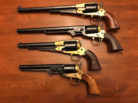 Brass Frame Replica Revolvers