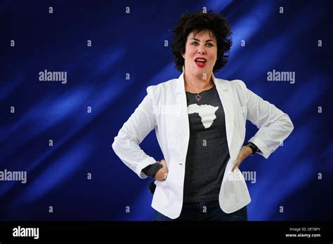 Ruby Wax American Comedian And Writer Attending The Edinburgh