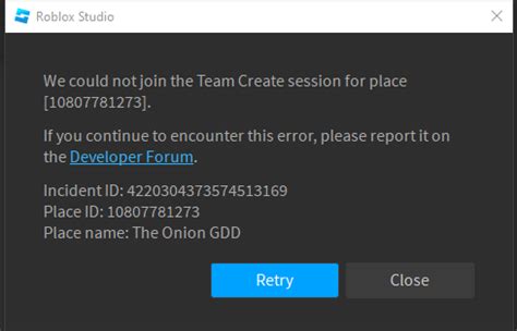 Studio Crashing On Select Experience Team Creates Studio Bugs Devforum Roblox