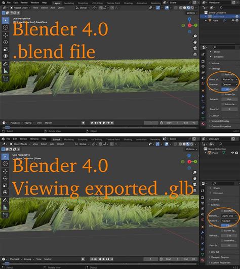 Bug Blender 43 Ignores Render Method Dithered When Exporting To